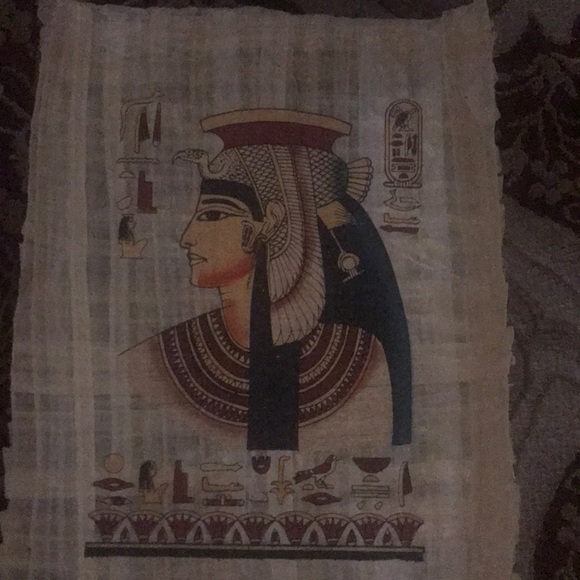Wall Decor | Egyptian Papyrus Hand Paint | Poshmark